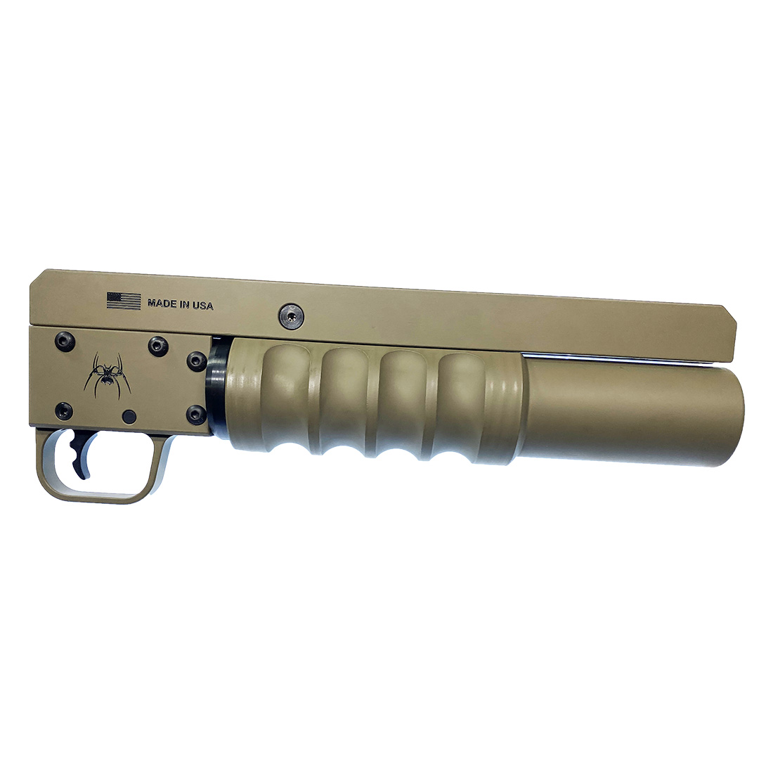 LIMITED RUN !! FDE M203 Type 37mm Rail Mounted 12" Gas Flare Launcher ...