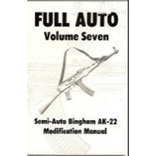 Cobray M11 /9 Semi To Full Auto Conversion Manual - revizionbrand